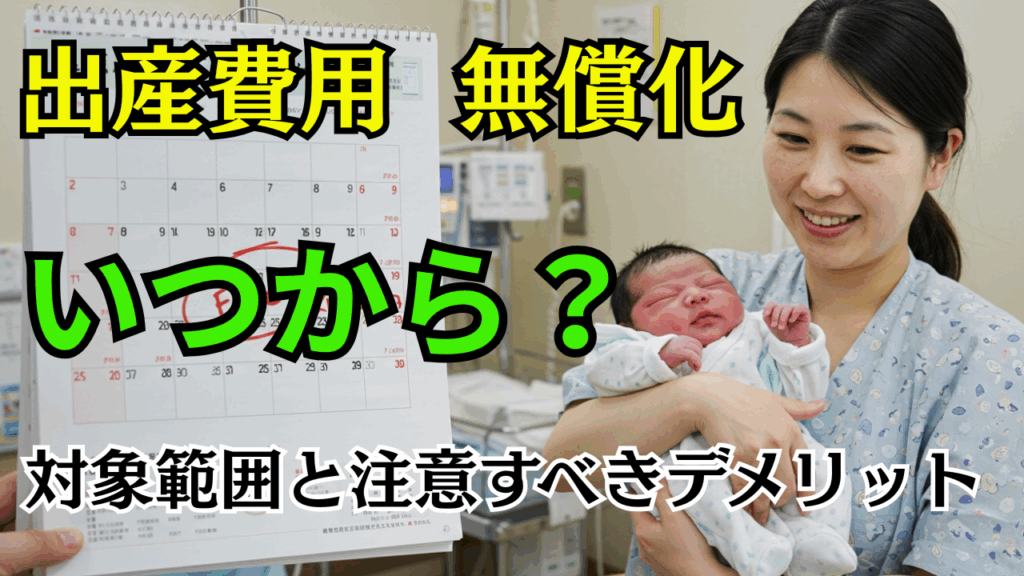 出産費用 無償化 いつから適用？対象範囲と注意すべきデメリット | KENBY BLOG